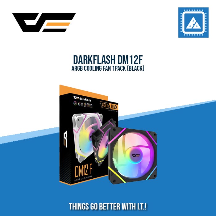 DARKFLASH DM12F ARGB COOLING FAN 1PACK – BlueArm Computer Store