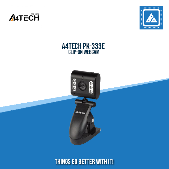 A4TECH PK-333E CLIP-ON WEBCAM – BlueArm Computer Store