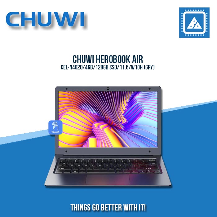 CHUWI HEROBOOK AIR CEL-N4020/4GB/128GB SSD | BEST FOR STUDENTS LAPTOP ...
