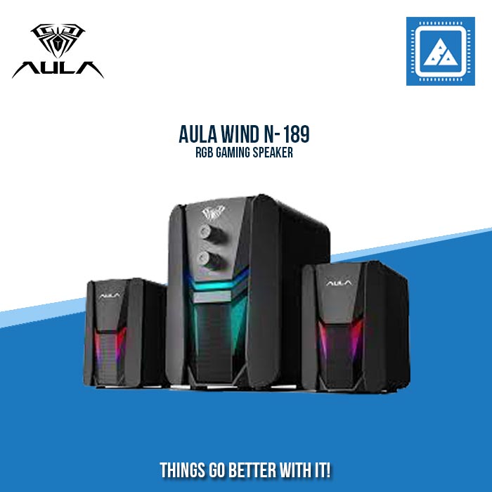 AULA WIND N-189 RGB GAMING SPEAKER – BlueArm Computer Store