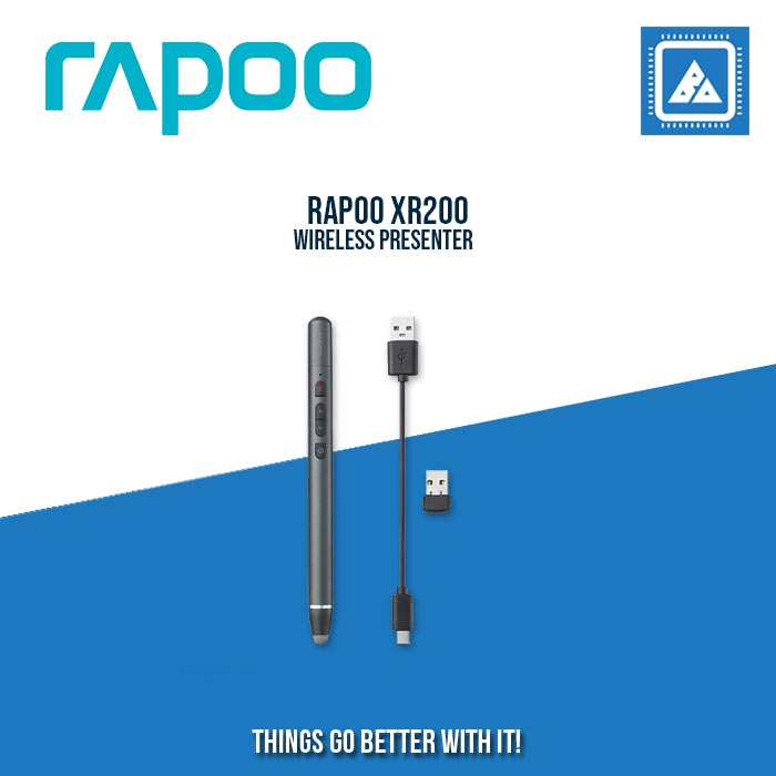 RAPOO XR200 WIRELESS PRESENTER – BlueArm Computer Store
