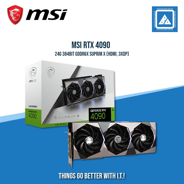 MSI RTX 4090 24G 384BIT GDDR6X SUPRIM X (HDMI, 3XDP) – BlueArm Computer ...