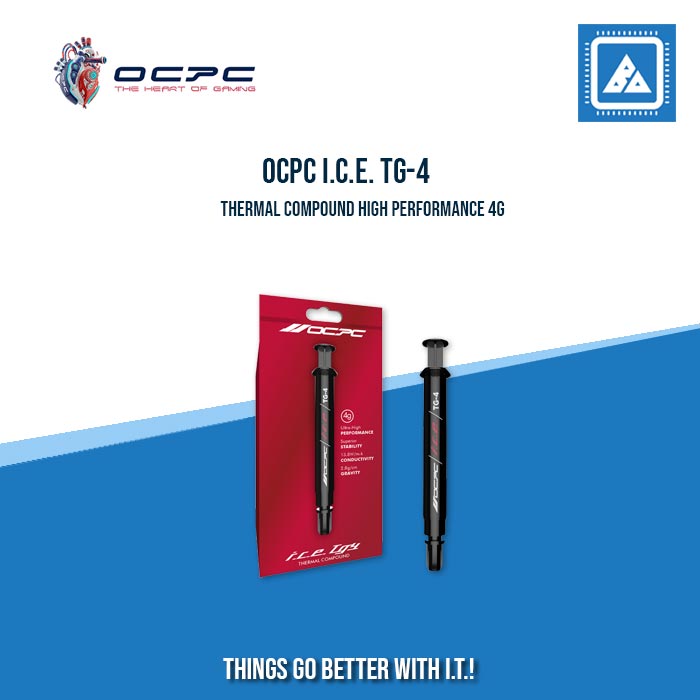 OCPC I.C.E. TG-4 THERMAL COMPOUND HIGH PERFORMANCE 4G – BlueArm ...