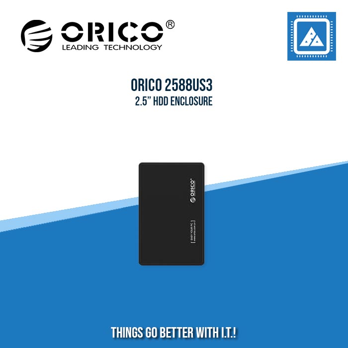 ORICO 2588US3 2.5" HDD ENCLOSURE – BlueArm Computer Store