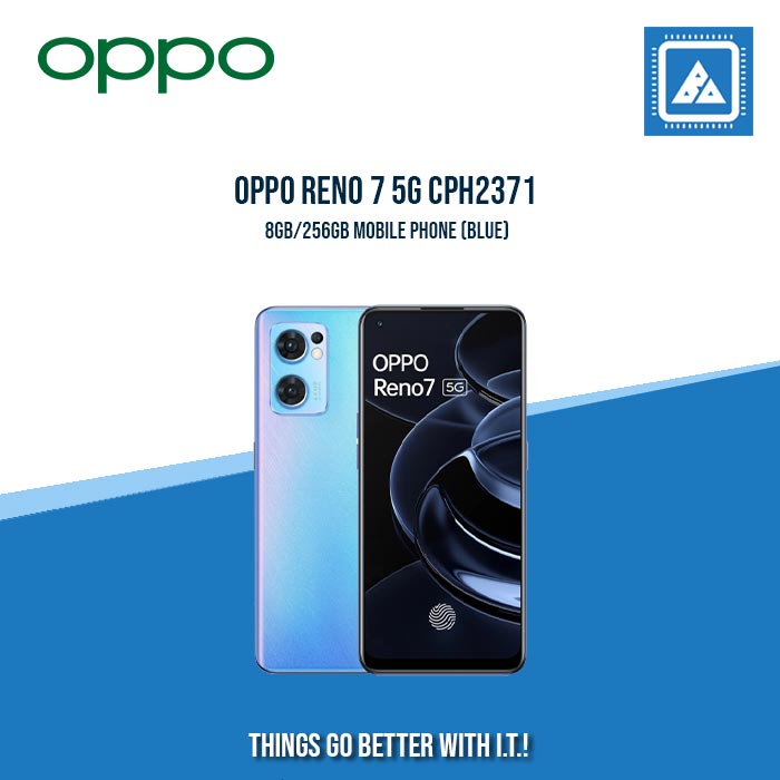 OPPO RENO 7 5G CPH2371 8GB/256GB MOBILE PHONE (BLUE) – BlueArm Computer ...