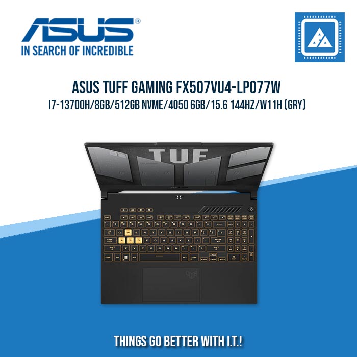 ASUS TUFF GAMING FX507VU4-LP077W I7-13700H/8GB/512GB NVME/4050 6GB ...