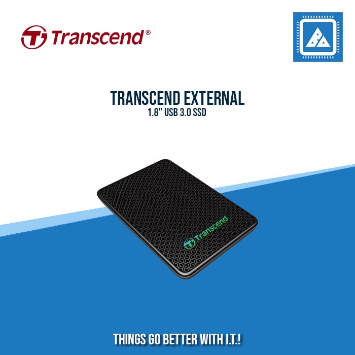 TRANSCEND 256GB 1.8" USB3.0 EXTERNAL SSD – BlueArm Computer Store