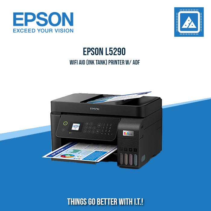 EPSON L5290 WIFI AIO (INK TANK) PRINTER W/ ADF – BlueArm Computer Store
