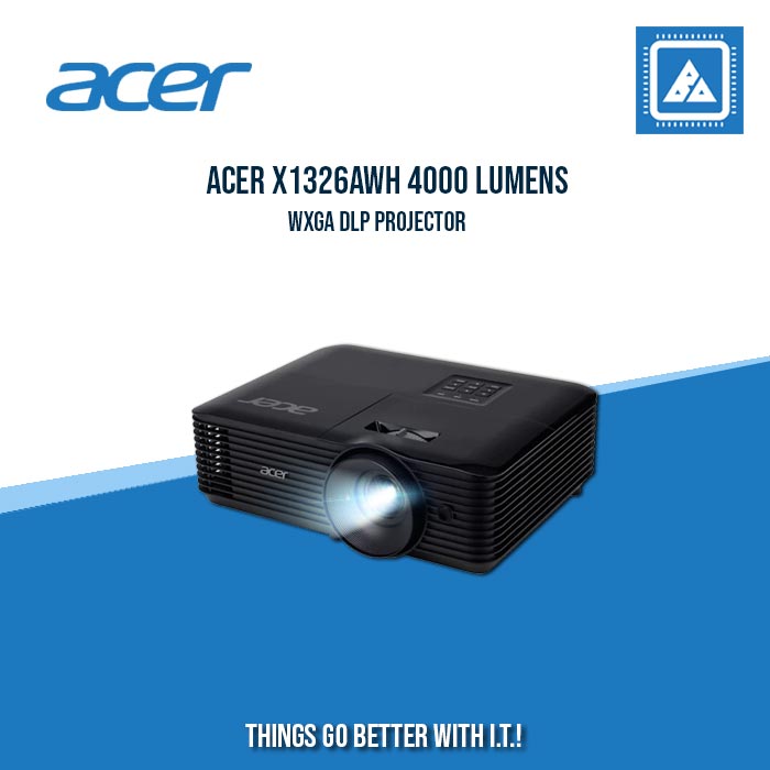 ACER X1326AWH 4000 LUMENS WXGA DLP PROJECTOR – BlueArm Computer Store
