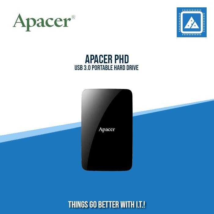 APACER 1TB USB 3.0 PORTABLE HARD DRIVE – BlueArm Computer Store