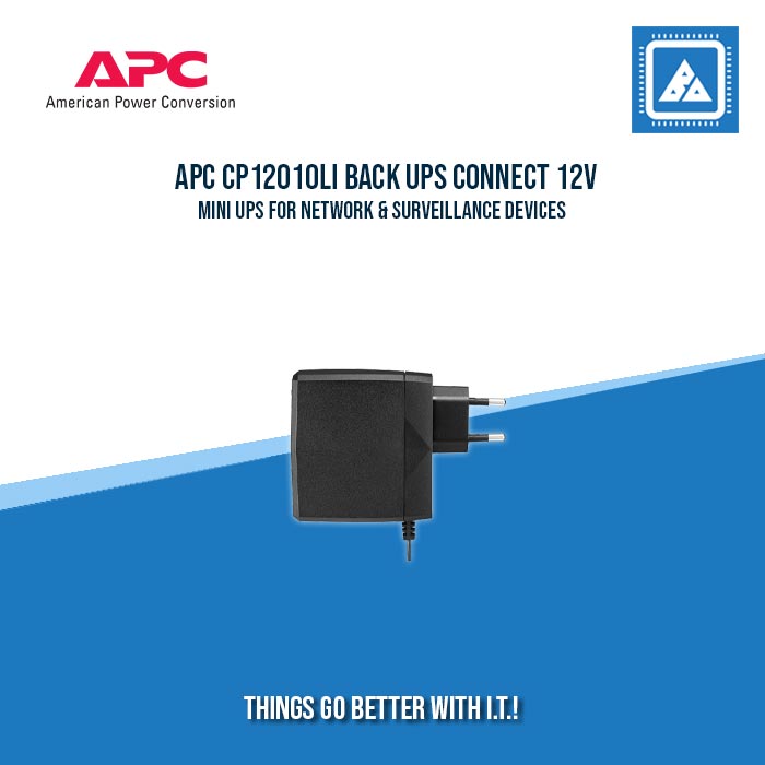 APC CP12010LI BACK UPS CONNECT 12V MINI UPS FOR NETWORK & SURVEILLANCE ...