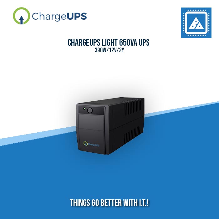 CHARGEUPS LIGHT 650VA UPS 390W/12V/2Y – BlueArm Computer Store