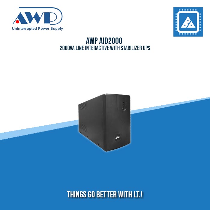 AWP AID2000 2000VA LINE INTERACTIVE WITH STABILIZER UPS – BlueArm ...