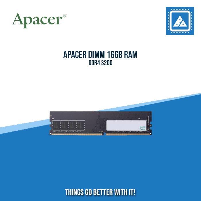 APACER DDR4 DIMM 3200-22 1024X8 16GB – BlueArm Computer Store