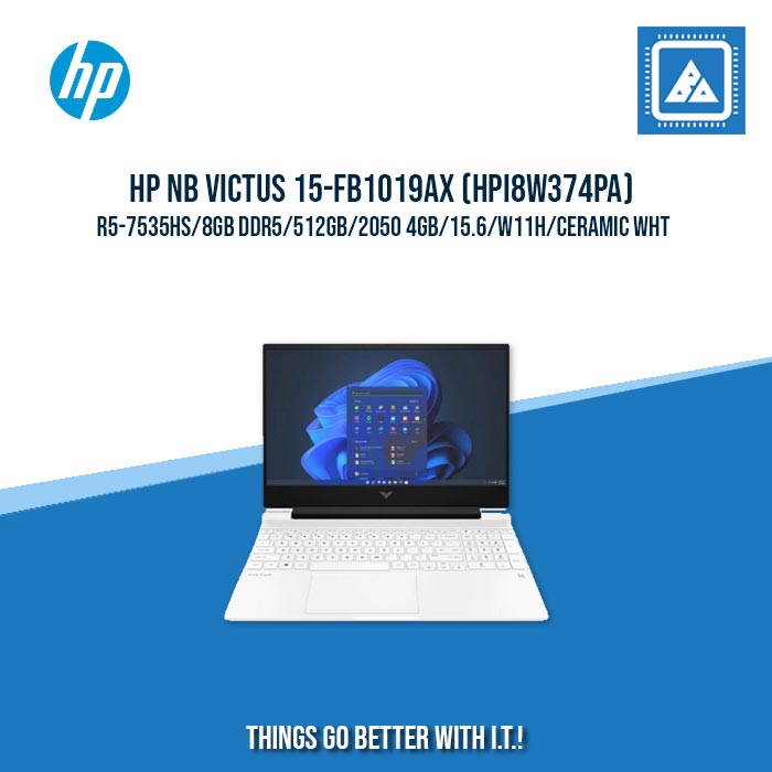 HP NB VICTUS 15-FB1019AX (HPI8W374PA) R5-7535HS/8GB DDR5/512GB/2050 4G ...