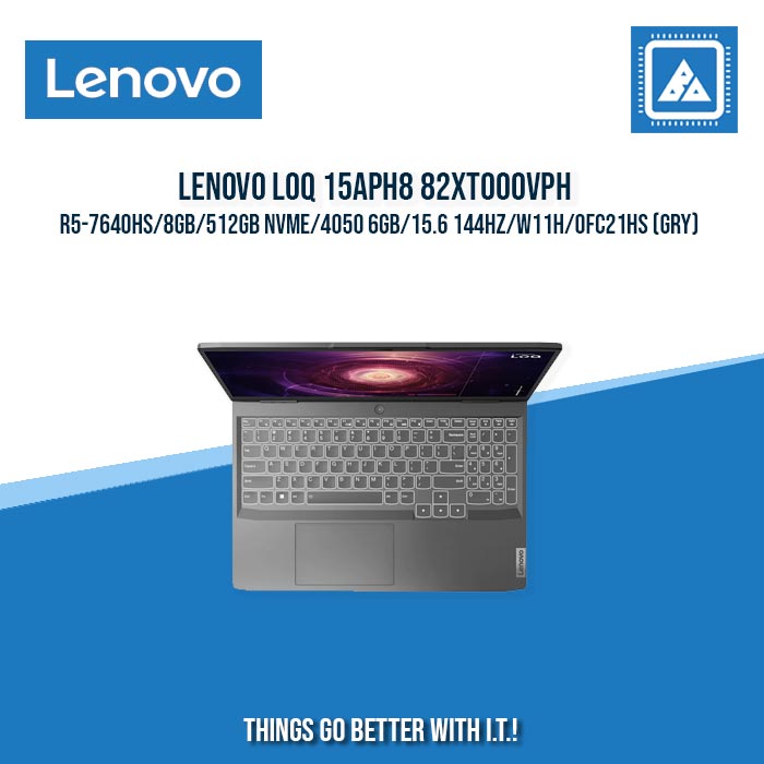 LENOVO LOQ 15APH8 82XT000VPH R5-7640HS/8GB/512GB NVME/4050 6GB | BEST ...