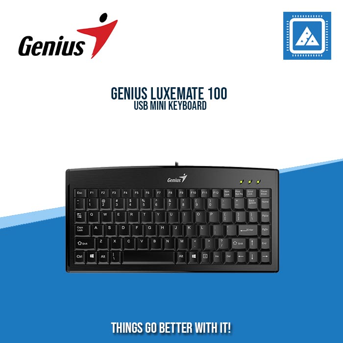 GENIUS LUXEMATE 100 USB MINI KEYBOARD – BlueArm Computer Store