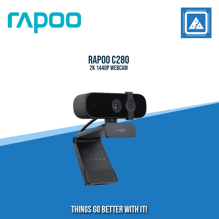 RAPOO C280 2K 1440P WEBCAM – BlueArm Computer Store