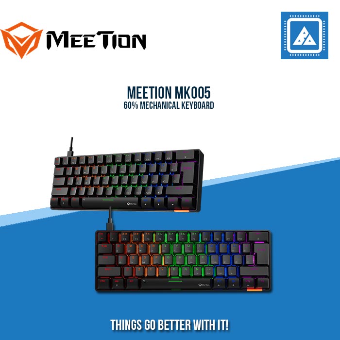 Mk005 60 Mechanical Keyboard Bluearm Computer Store