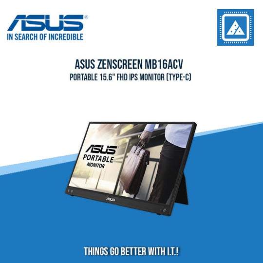 ASUS ZENSCREEN MB16ACV PORTABLE 15.6" FHD IPS MONITOR (TYPE-C ...