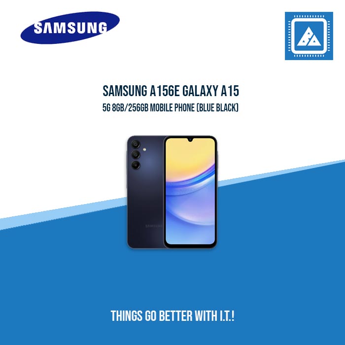 SAMSUNG A156E GALAXY A15 5G 8GB/256GB MOBILE PHONE (BLUE BLACK ...