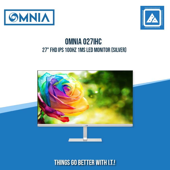 OMNIA O27IHC 27" FHD IPS 100Hz 1ms LED MONITOR (SILVER) – BlueArm ...