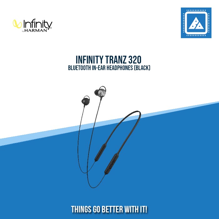 INFINITY TRANZ 320 BLUETOOTH IN-EAR HEADPHONES (BLACK) – BlueArm ...