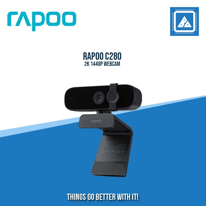 RAPOO C280 2K 1440P WEBCAM – BlueArm Computer Store