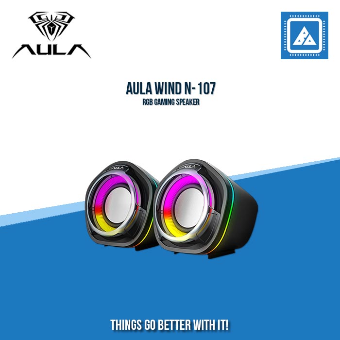 AULA WIND N-107 RGB GAMING SPEAKER – BlueArm Computer Store