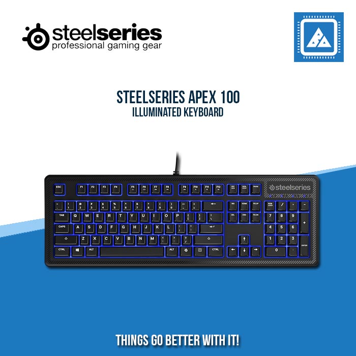 STEELSERIES APEX 100 ILLUMINATED KEYBOARD – BlueArm Computer Store