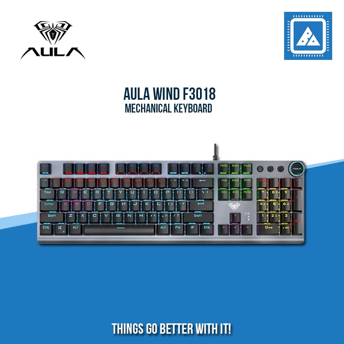 AULA WIND F3018 MECHANICAL KEYBOARD – BlueArm Computer Store