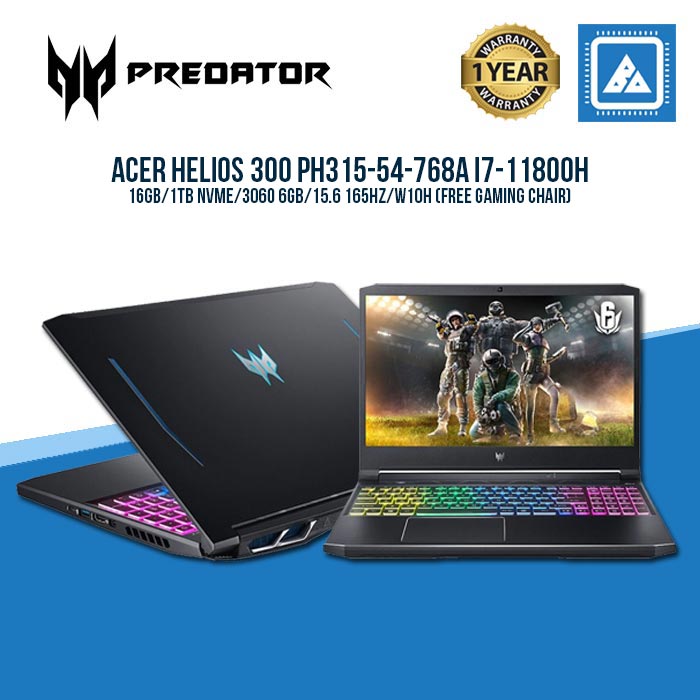 Predator Helios 300 PH315-54-768A | Gaming Laptop (Best For Gaming And ...