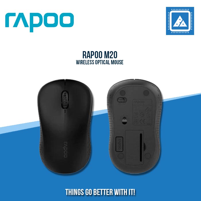 RAPOO M20 Wireless Optical Mouse – BlueArm Computer Store