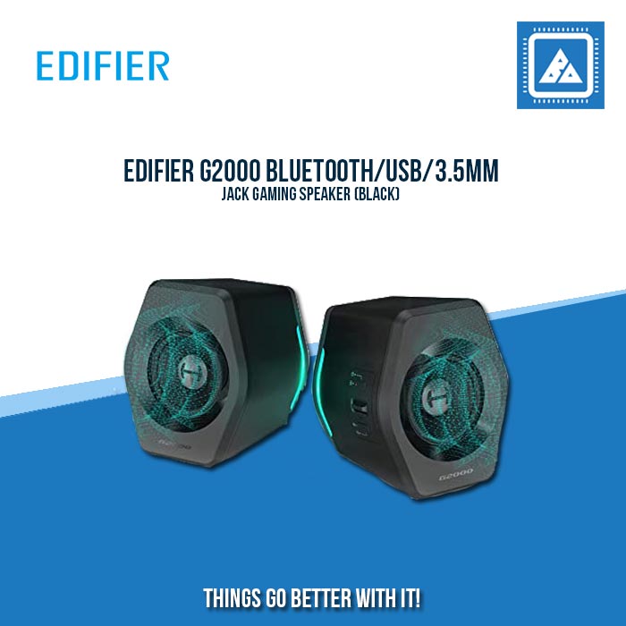 EDIFIER G2000 BLUETOOTH/USB/3.5MM JACK GAMING SPEAKER (BLACK) – BlueArm ...