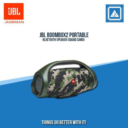 JBL BOOMBOX2 PORTABLE BLUETOOTH SPEAKER (SQUAD CAMO) – BlueArm Computer ...