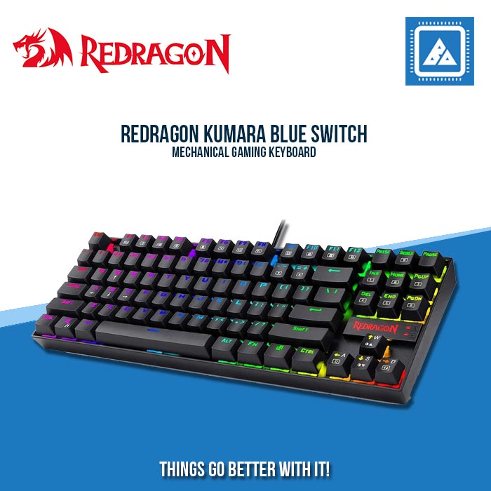 Redragon K552 Mechanical Gaming Keyboard BLUE SWITCH – BlueArm Computer ...