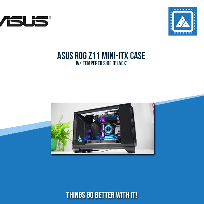 ASUS ROG Z11 MINI-ITX CASE W/ TEMPERED SIDE (BLACK) – BlueArm Computer ...